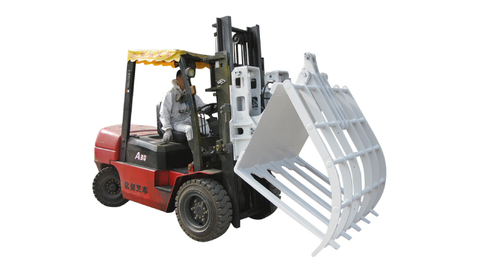 Forklift Chemical Fiber Waste Paper Hinged Broke Handler - Fujian ...